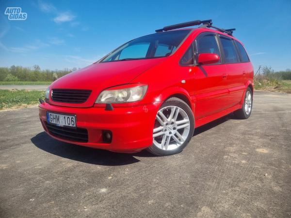Red Opel Zafira 2003 in Kaunas, with an engine capacity of 2.20 L and mileage of 300 thousand km for 1250 €, photo 2 on AUTOMOTO.COM.LV