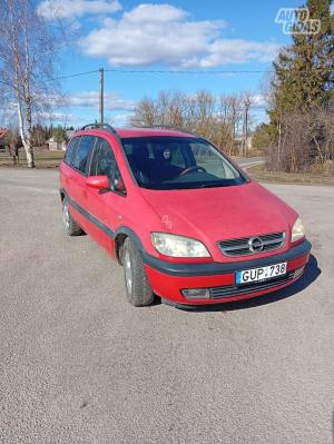 Sarkans Opel Zafira 2003 Akmenė, ar dzinēja tilpumu 2.00 L un nobraukumu 247 tūkst. km par 700 €, foto 7 vietnē AUTOMOTO.COM.LV