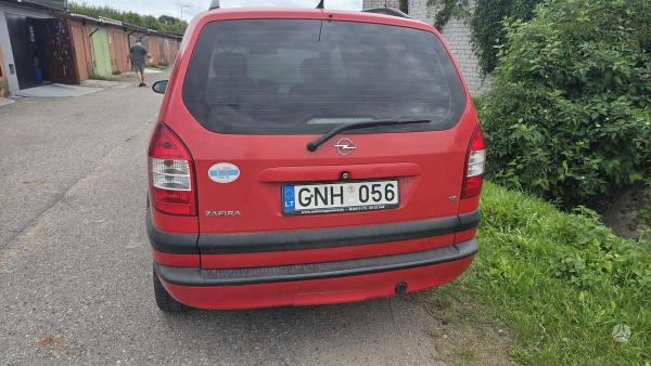 Sarkans Opel Zafira 2003 Klaipėda, ar dzinēja tilpumu 0.00 L un nobraukumu 173 tūkst. km par 1000 €, foto 5 vietnē AUTOMOTO.COM.LV