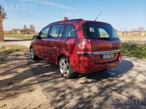 Red Opel Zafira 2005 in Kraslava, with an engine capacity of 2.20 L and mileage of 0 thousand km for 1300 €, photo 10 on AUTOMOTO.COM.LV