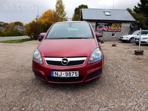Sarkans Opel Zafira 2005 Rēzekne, ar dzinēja tilpumu 1.90 L un nobraukumu 225 tūkst. km par 1950 €, foto 3 vietnē AUTOMOTO.COM.LV