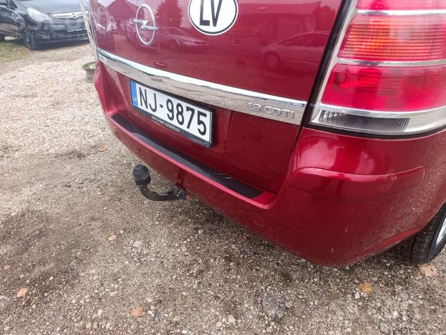 Sarkans Opel Zafira 2005 Rēzekne, ar dzinēja tilpumu 1.90 L un nobraukumu 225 tūkst. km par 1950 €, foto 25 vietnē AUTOMOTO.COM.LV