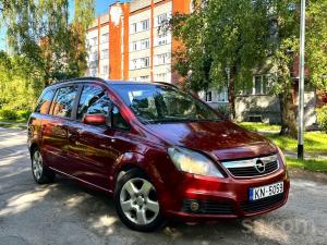 Sarkans Opel Zafira 2006 Rīga, ar dzinēja tilpumu 1.90 L un nobraukumu 421 tūkst. km par 1530 €, foto 3 vietnē AUTOMOTO.COM.LV