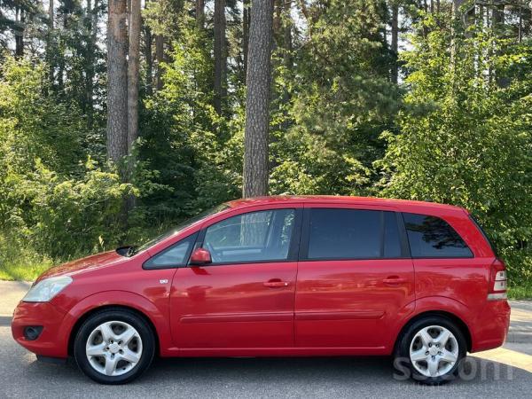 Sarkans Opel Zafira 2008 Valmiera, ar dzinēja tilpumu 1.70 L un nobraukumu 0 tūkst. km par 1600 €, foto 3 vietnē AUTOMOTO.COM.LV