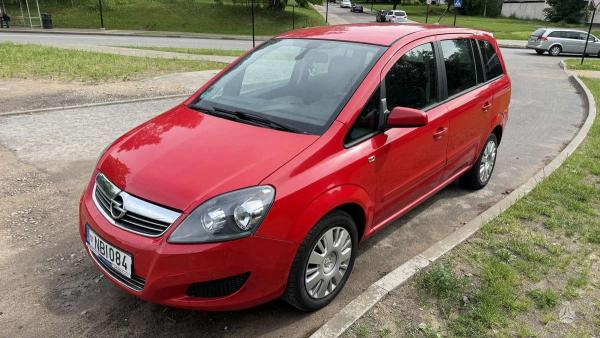 Sarkans Opel Zafira 2009 Viļņa, ar dzinēja tilpumu 1.60 L un nobraukumu 288 tūkst. km par 2500 €, foto 6 vietnē AUTOMOTO.COM.LV
