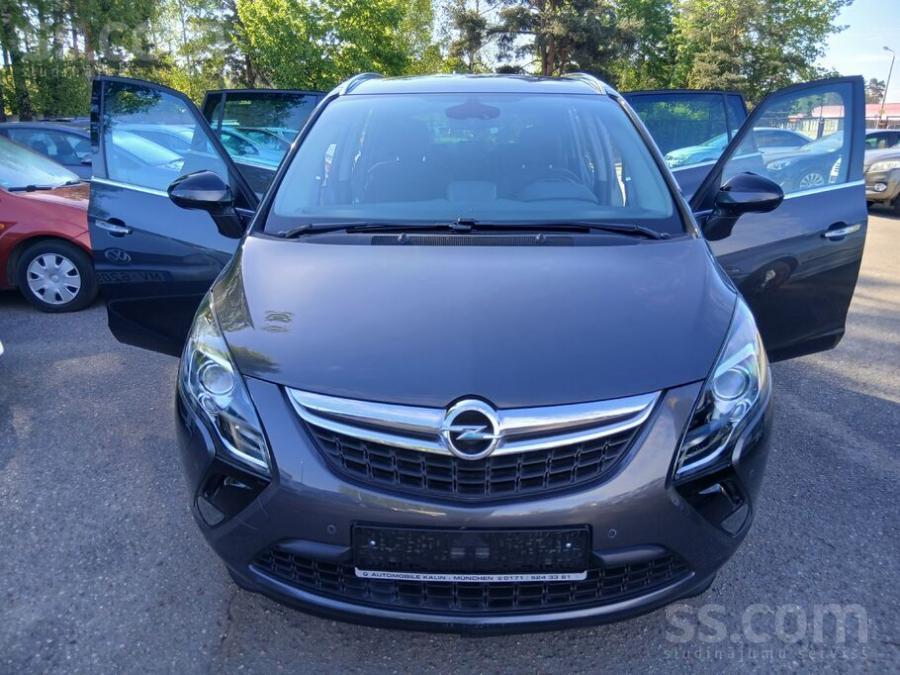 Red Opel Zafira 2012 in Riga, with an engine capacity of 2.00 L and mileage of 214 thousand km for 2350 €, photo 20 on AUTOMOTO.COM.LV