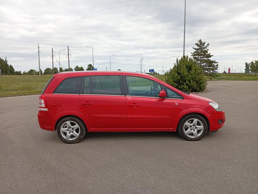 Sarkans Opel Zafira 2012 Viļņa, ar dzinēja tilpumu 1.70 L un nobraukumu 370 tūkst. km par 2700 €, foto 9 vietnē AUTOMOTO.COM.LV