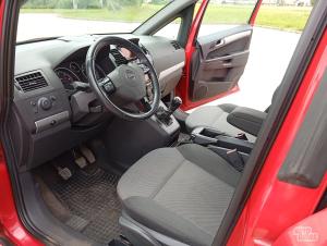 Red Opel Zafira 2012 in Vilnius, with an engine capacity of 1.70 L and mileage of 300 thousand km for 2750 €, photo 36 on AUTOMOTO.COM.LV