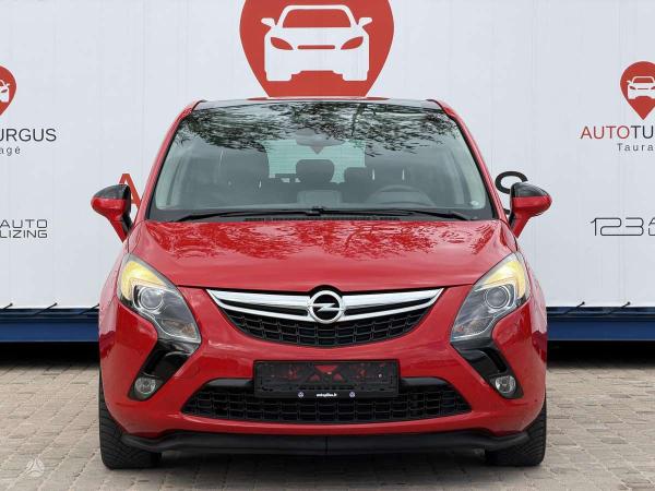 Sarkans Opel Zafira 2012 Tauragė, ar dzinēja tilpumu 2.00 L un nobraukumu 276 tūkst. km par 4750 €, foto 3 vietnē AUTOMOTO.COM.LV