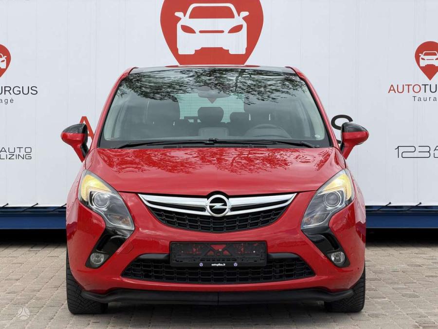 Sarkans Opel Zafira 2012 Tauragė, ar dzinēja tilpumu 2.00 L un nobraukumu 276 tūkst. km par 4750 €, foto 4 vietnē AUTOMOTO.COM.LV
