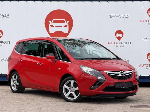 Sarkans Opel Zafira 2012 Tauragė, ar dzinēja tilpumu 2.00 L un nobraukumu 276 tūkst. km par 4750 €, foto 4 vietnē AUTOMOTO.COM.LV