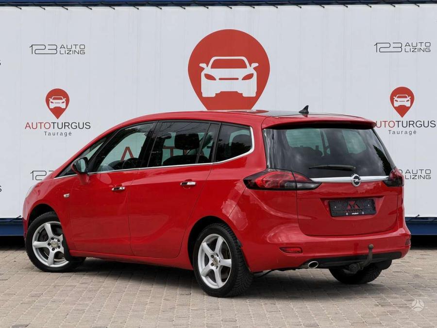 Sarkans Opel Zafira 2012 Tauragė, ar dzinēja tilpumu 2.00 L un nobraukumu 276 tūkst. km par 4750 €, foto 6 vietnē AUTOMOTO.COM.LV