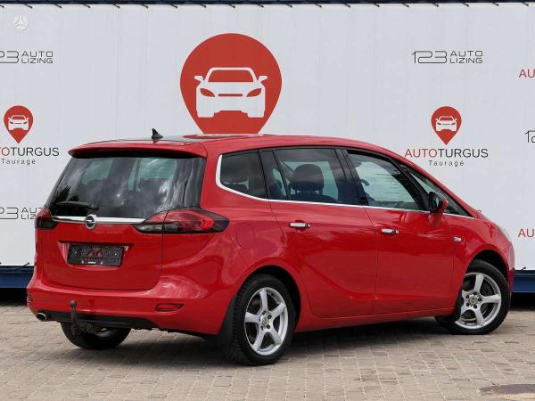 Sarkans Opel Zafira 2012 Tauragė, ar dzinēja tilpumu 2.00 L un nobraukumu 276 tūkst. km par 4750 €, foto 6 vietnē AUTOMOTO.COM.LV