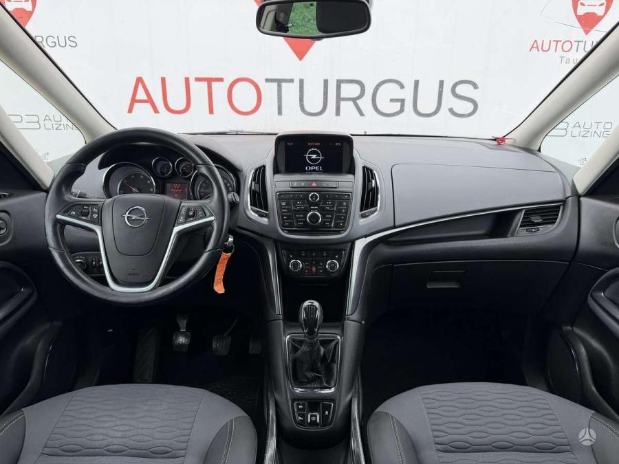 Sarkans Opel Zafira 2012 Tauragė, ar dzinēja tilpumu 2.00 L un nobraukumu 276 tūkst. km par 4750 €, foto 14 vietnē AUTOMOTO.COM.LV