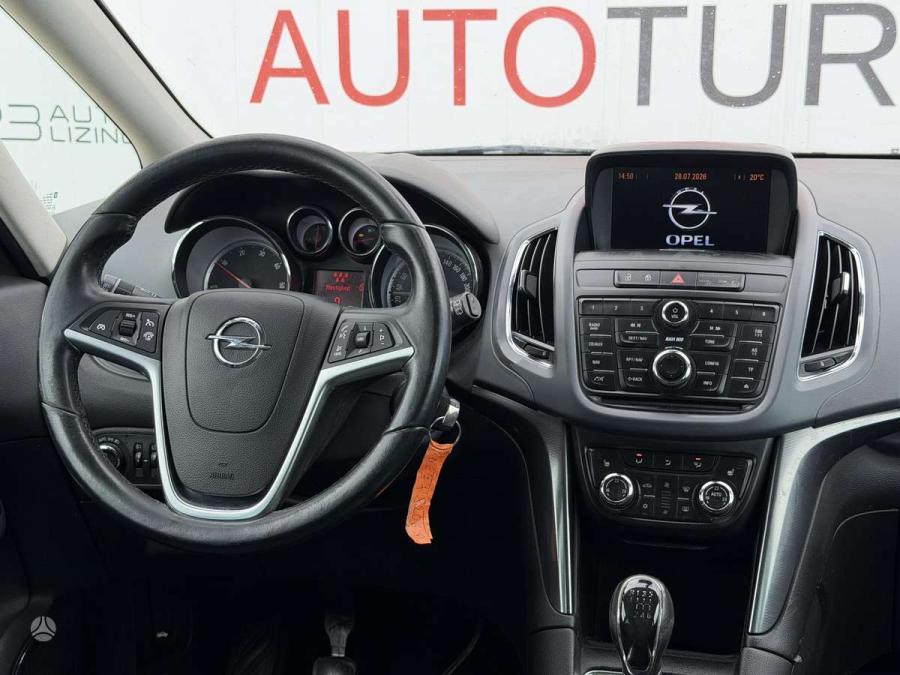 Sarkans Opel Zafira 2012 Tauragė, ar dzinēja tilpumu 2.00 L un nobraukumu 276 tūkst. km par 4750 €, foto 15 vietnē AUTOMOTO.COM.LV