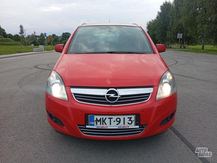 Sarkans Opel Zafira 2012 Viļņa, ar dzinēja tilpumu 1.70 L un nobraukumu 300 tūkst. km par 2550 €, foto 3 vietnē AUTOMOTO.COM.LV
