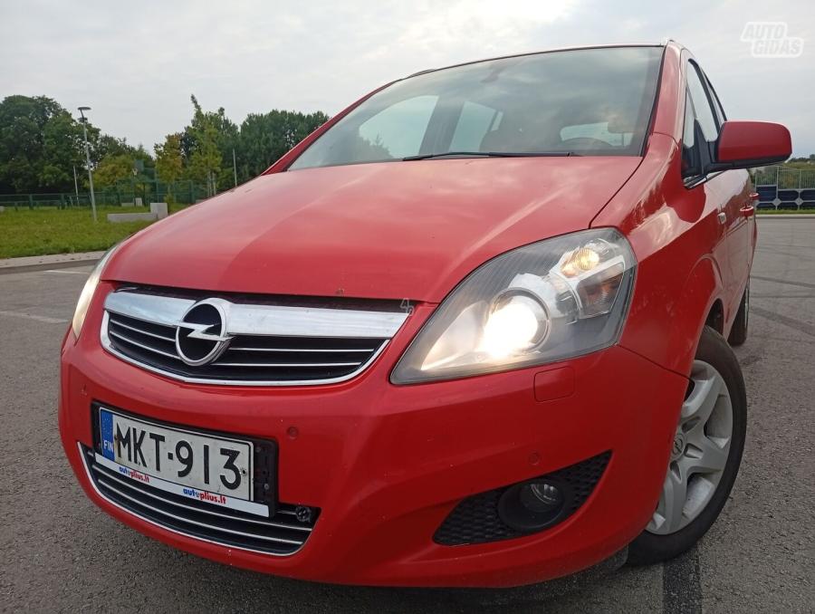 Sarkans Opel Zafira 2012 Viļņa, ar dzinēja tilpumu 1.70 L un nobraukumu 300 tūkst. km par 2550 €, foto 8 vietnē AUTOMOTO.COM.LV