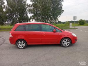Sarkans Opel Zafira 2012 Viļņa, ar dzinēja tilpumu 1.70 L un nobraukumu 300 tūkst. km par 2550 €, foto 13 vietnē AUTOMOTO.COM.LV