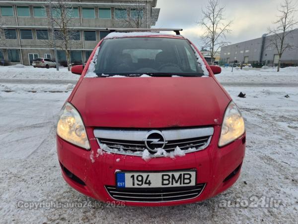 Red Opel Zafira 2009 in Tallinn, with an engine capacity of 1.80 L and mileage of 250 thousand km for 1999 €, photo 2 on AUTOMOTO.COM.LV