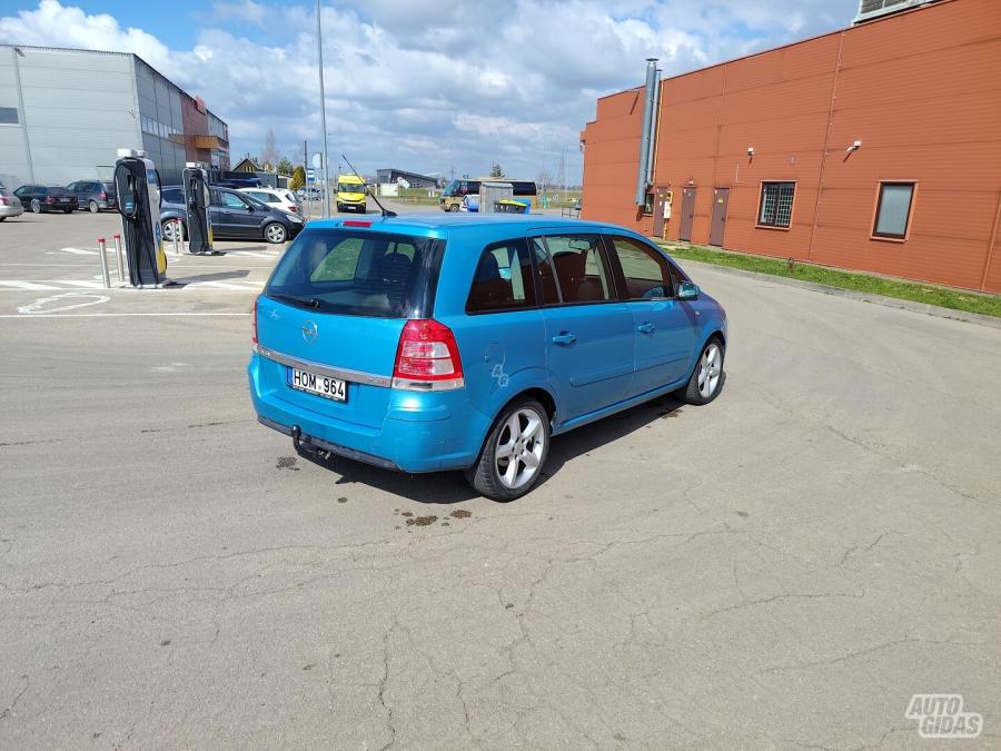Opel Zafira 2006 in Siauliai, with an engine capacity of 1.90 L and mileage of 270 thousand km for 1600 €, photo 7 on AUTOMOTO.COM.LV