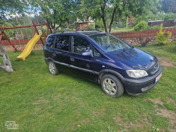 Opel Zafira 2001 Anykščiai, ar dzinēja tilpumu 2.00 L un nobraukumu 390 tūkst. km par 480 €, foto 3 vietnē AUTOMOTO.COM.LV