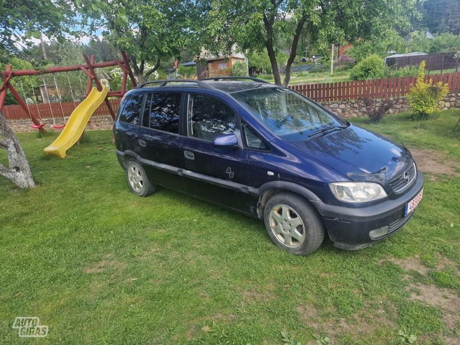 Opel Zafira 2001 in Anyksciai, with an engine capacity of 2.00 L and mileage of 390 thousand km for 480 €, photo 4 on AUTOMOTO.COM.LV