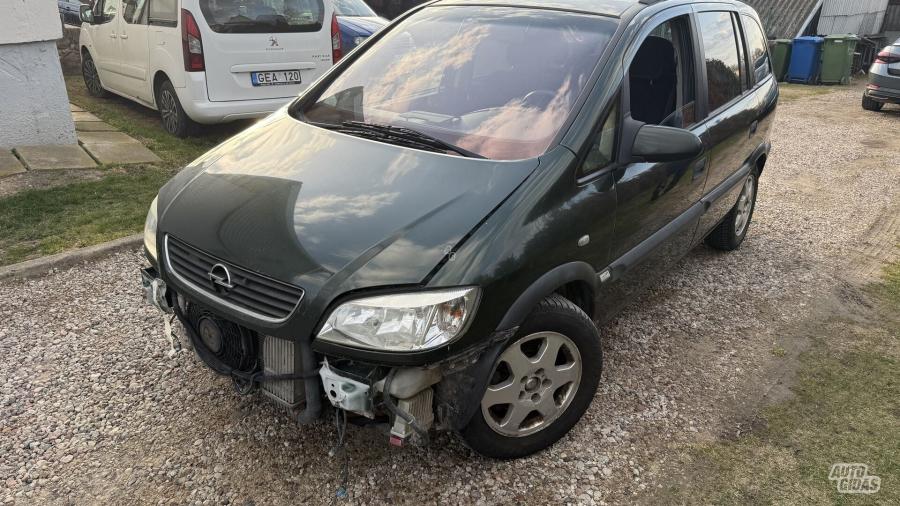 Opel Zafira 2002 Alīta, ar dzinēja tilpumu 2.20 L un nobraukumu 270 tūkst. km par 350 €, foto 1 vietnē AUTOMOTO.COM.LV