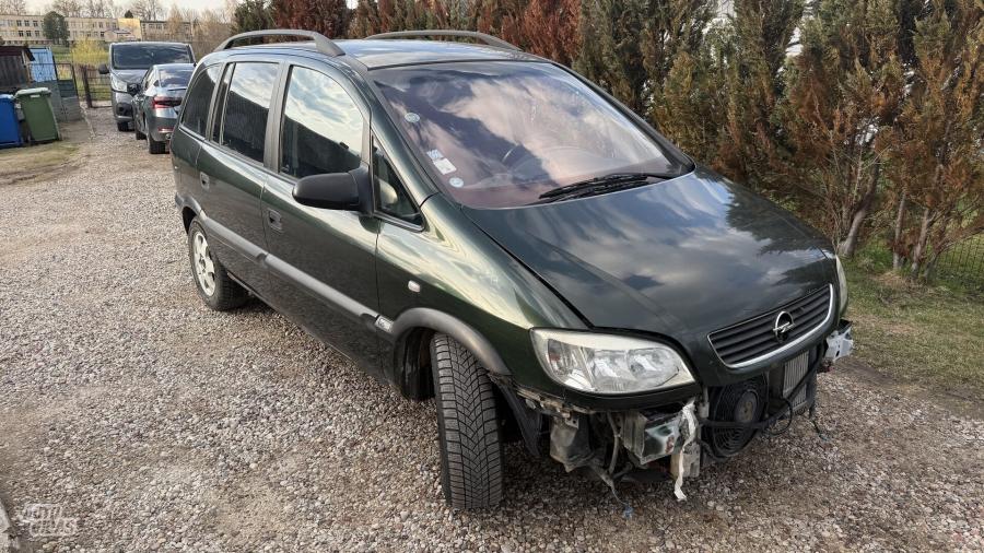 Opel Zafira 2002 Alīta, ar dzinēja tilpumu 2.20 L un nobraukumu 270 tūkst. km par 350 €, foto 3 vietnē AUTOMOTO.COM.LV