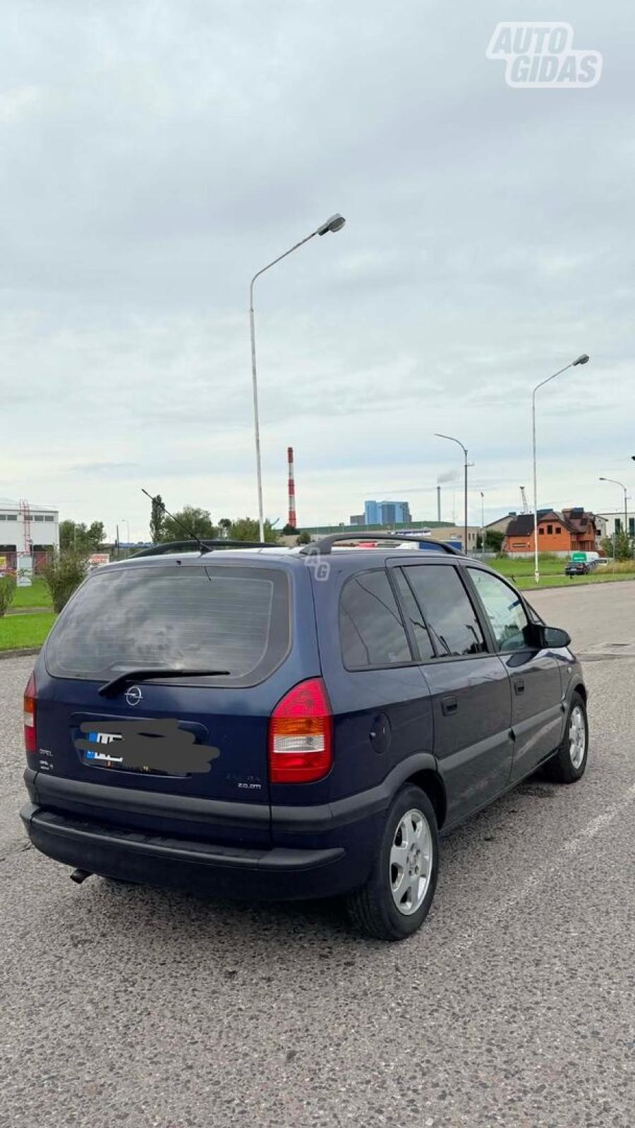 Opel Zafira 2002 in Klaipeda, with an engine capacity of 1.90 L and mileage of 290 thousand km for 1200 €, photo 3 on AUTOMOTO.COM.LV