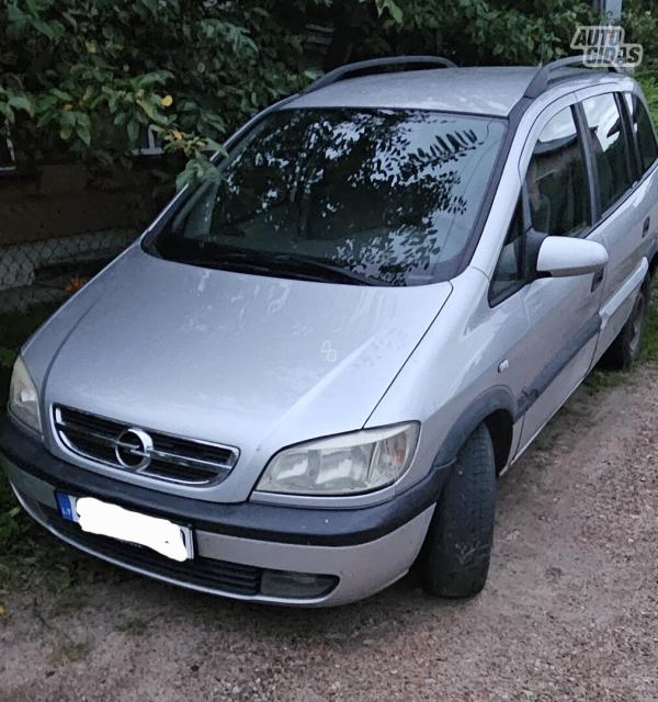 Opel Zafira 2003 in Kaunas, with an engine capacity of 2.00 L and mileage of 274 thousand km for 850 €, photo 1 on AUTOMOTO.COM.LV