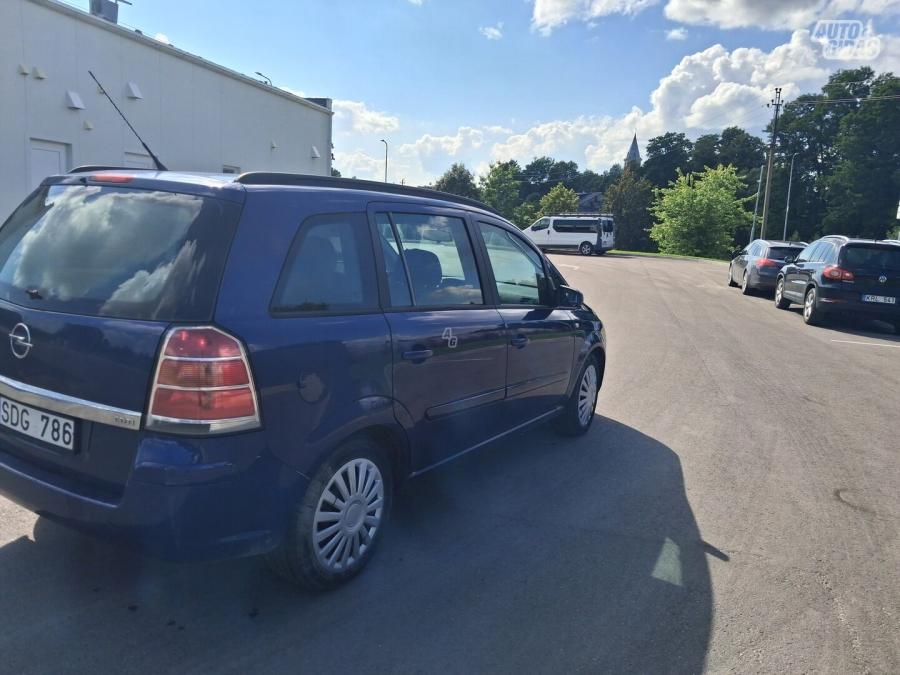 Opel Zafira 2006 Mažeikiai, ar dzinēja tilpumu 1.90 L un nobraukumu 4 tūkst. km par 1600 €, foto 7 vietnē AUTOMOTO.COM.LV