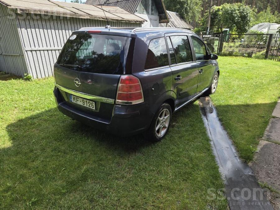 Opel Zafira 2007 Rīga, ar dzinēja tilpumu 1.90 L un nobraukumu 201 tūkst. km par 1600 €, foto 4 vietnē AUTOMOTO.COM.LV