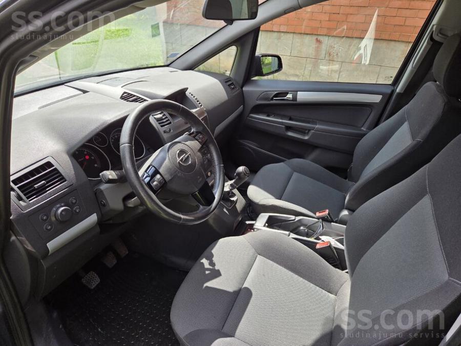 Opel Zafira 2007 Rīga, ar dzinēja tilpumu 1.90 L un nobraukumu 201 tūkst. km par 1600 €, foto 5 vietnē AUTOMOTO.COM.LV