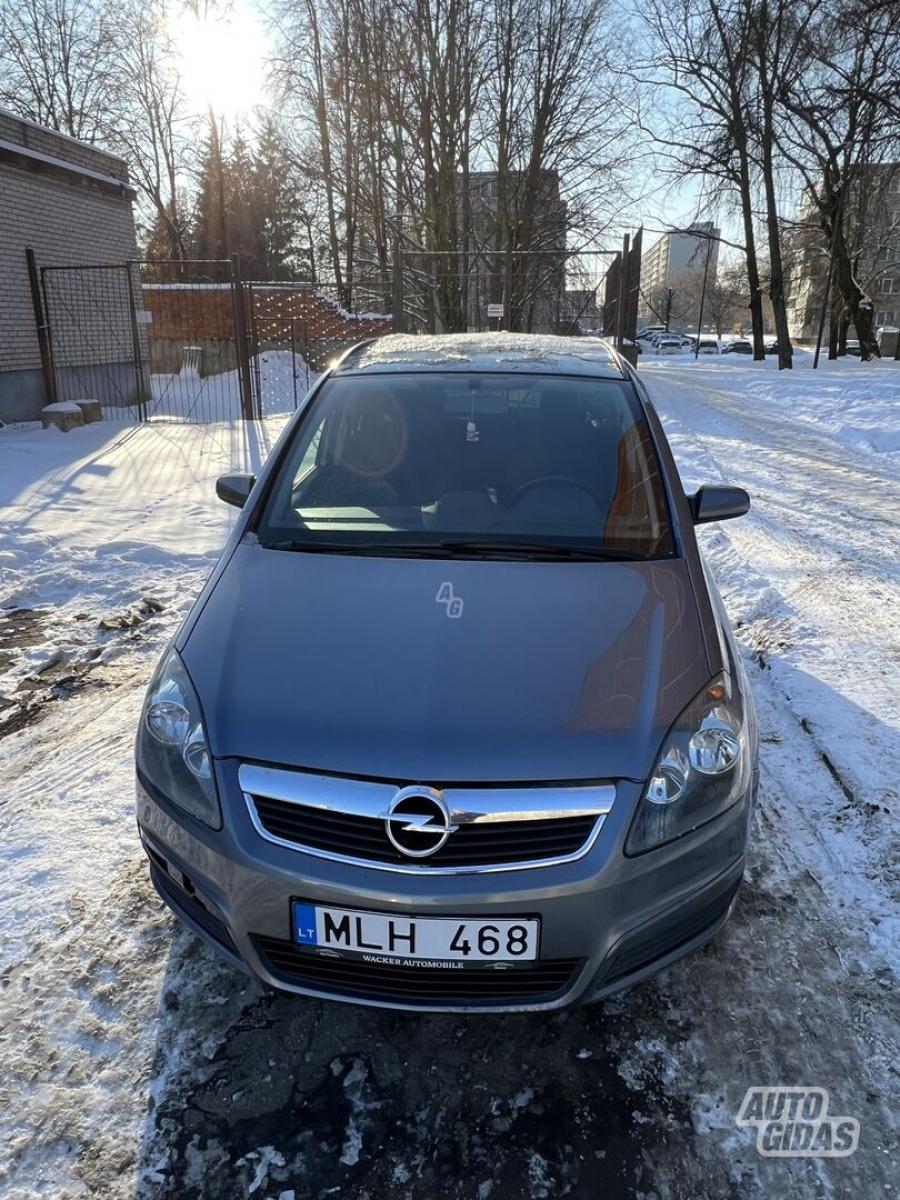 Opel Zafira 2007 Kauņa, ar dzinēja tilpumu 1.90 L un nobraukumu 275 tūkst. km par 1850 €, foto 1 vietnē AUTOMOTO.COM.LV
