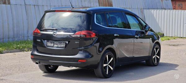 Черный Опель Zafira Tourer 2012 в Утена, объемом двигателя 1.96 л и пробегом 205 тыс. км за 4650 €, фото 3 на AUTOMOTO.COM.LV