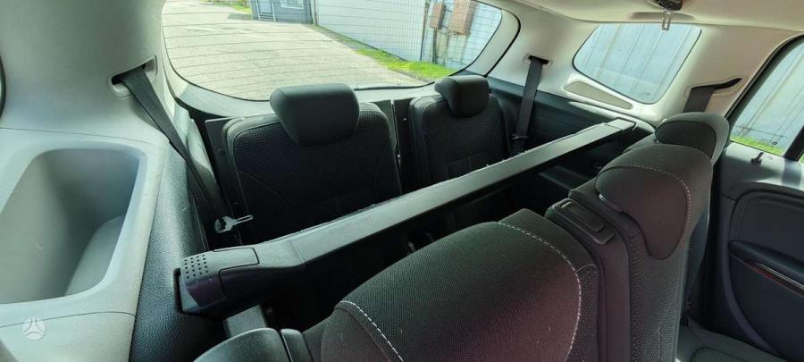 Черный Опель Zafira Tourer 2012 в Утена, объемом двигателя 1.96 л и пробегом 205 тыс. км за 4650 €, фото 20 на AUTOMOTO.COM.LV
