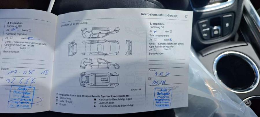 Черный Опель Zafira Tourer 2012 в Утена, объемом двигателя 1.96 л и пробегом 205 тыс. км за 4650 €, фото 27 на AUTOMOTO.COM.LV