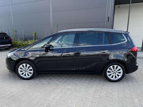 Melns Opel Zafira Tourer 2012 Viļņa, ar dzinēja tilpumu 1.96 L un nobraukumu 300 tūkst. km par 4400 €, foto 8 vietnē AUTOMOTO.COM.LV
