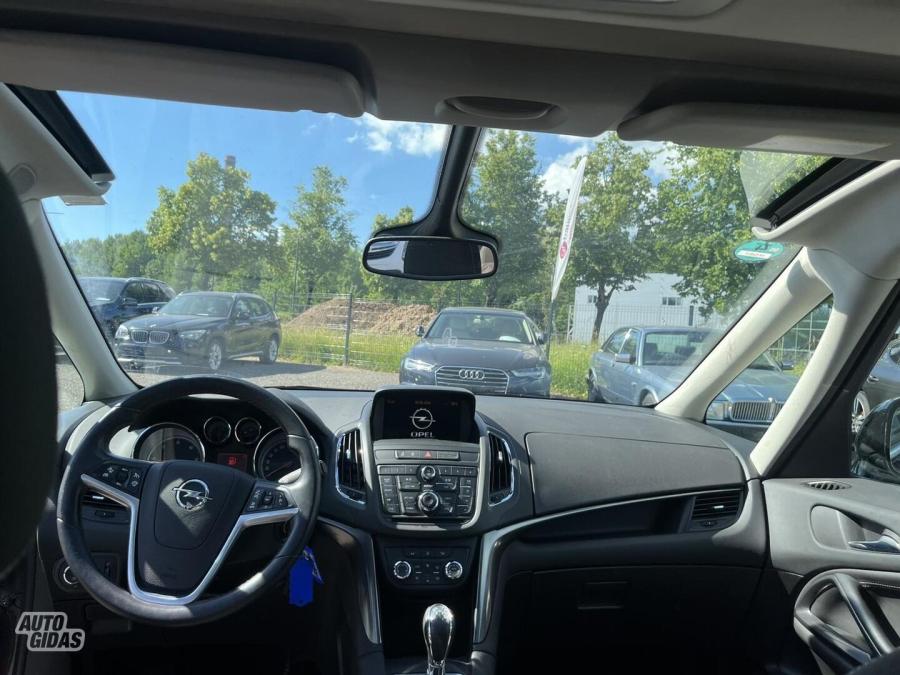 Melns Opel Zafira Tourer 2012 Kauņa, ar dzinēja tilpumu 2.00 L un nobraukumu 296 tūkst. km par 4999 €, foto 7 vietnē AUTOMOTO.COM.LV