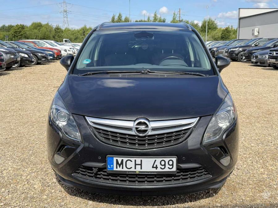 Черный Опель Zafira Tourer 2012 в Шяуляй, объемом двигателя 1.96 л и пробегом 284 тыс. км за 3600 €, фото 3 на AUTOMOTO.COM.LV