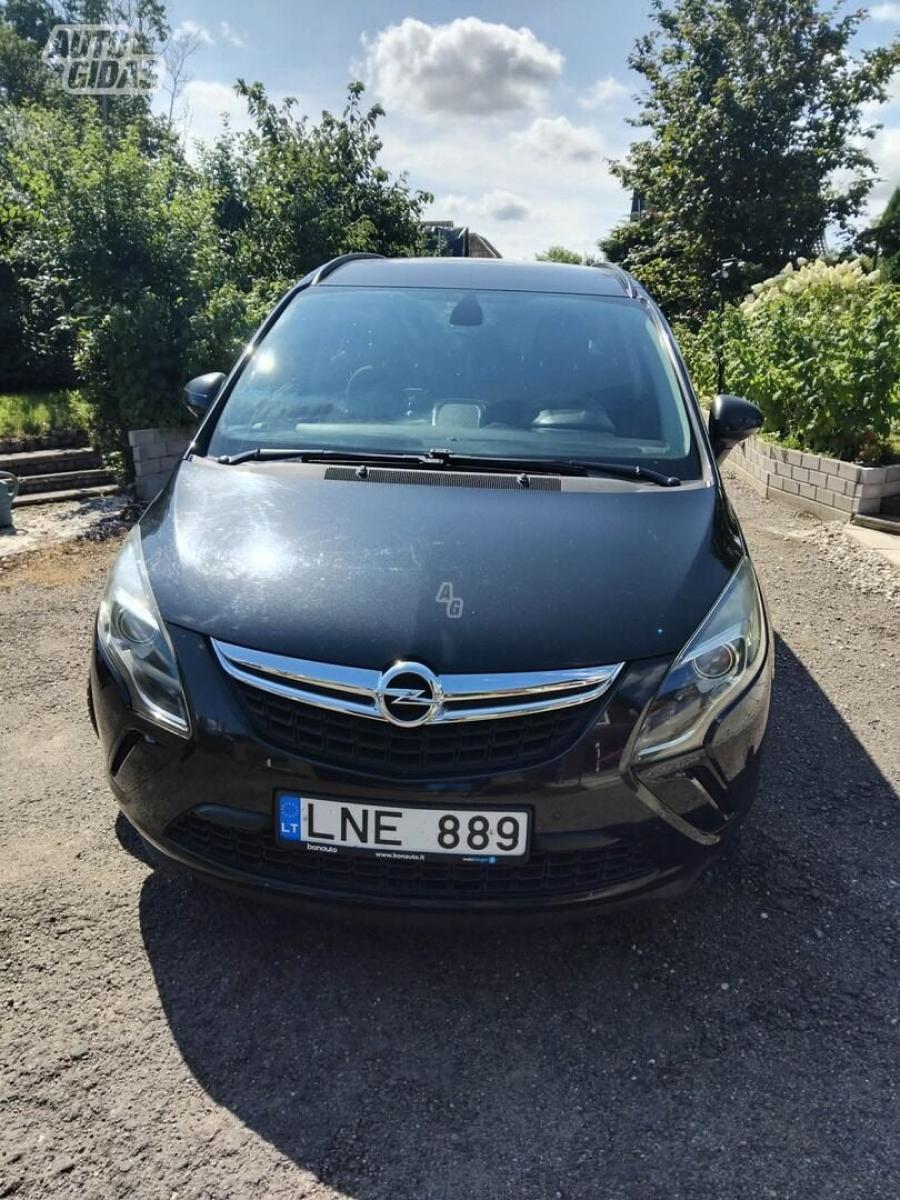 Melns Opel Zafira Tourer 2012 Raseiniai, ar dzinēja tilpumu 2.10 L un nobraukumu 404 tūkst. km par 4500 €, foto 1 vietnē AUTOMOTO.COM.LV