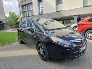 Melns Opel Zafira Tourer 2012 Kauņa, ar dzinēja tilpumu 1.96 L un nobraukumu 352 tūkst. km par 3750 €, foto 5 vietnē AUTOMOTO.COM.LV