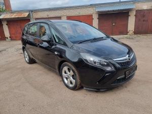 Черный Опель Zafira Tourer 2012 в Алитус, объемом двигателя 1.96 л и пробегом 246 тыс. км за 4199 €, фото 6 на AUTOMOTO.COM.LV