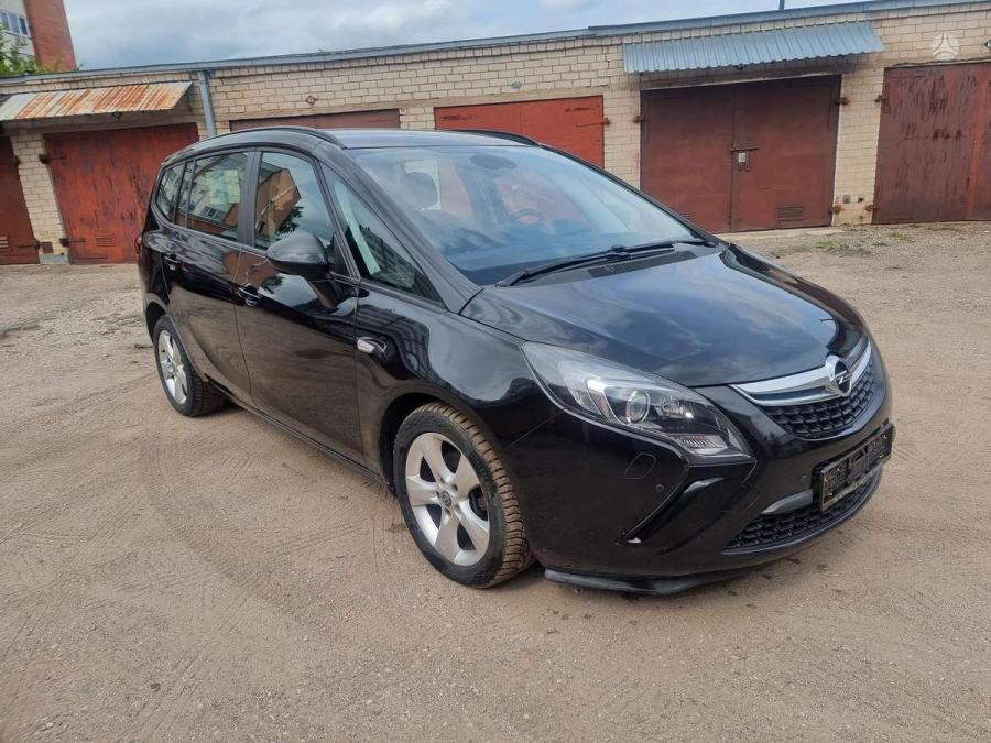 Черный Опель Zafira Tourer 2012 в Алитус, объемом двигателя 1.96 л и пробегом 246 тыс. км за 4199 €, фото 6 на AUTOMOTO.COM.LV