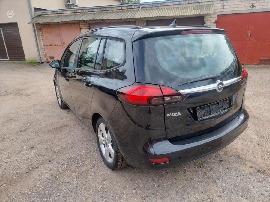 Черный Опель Zafira Tourer 2012 в Алитус, объемом двигателя 1.96 л и пробегом 246 тыс. км за 4199 €, фото 9 на AUTOMOTO.COM.LV