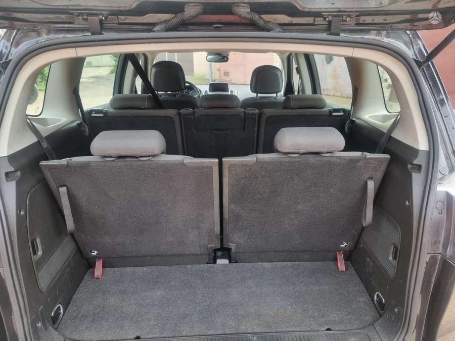 Черный Опель Zafira Tourer 2012 в Алитус, объемом двигателя 1.96 л и пробегом 246 тыс. км за 4199 €, фото 15 на AUTOMOTO.COM.LV