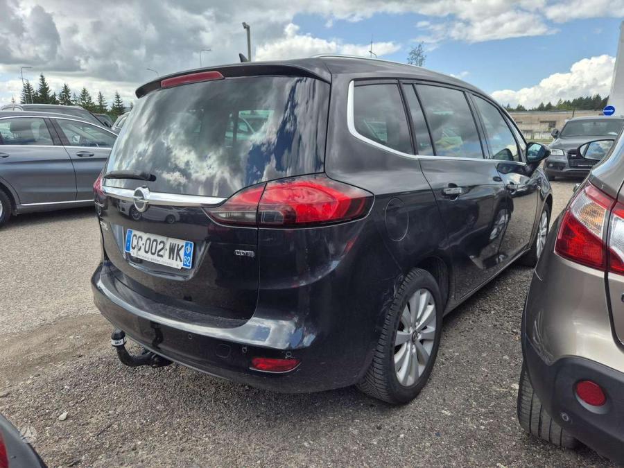 Черный Опель Zafira Tourer 2012 в Утена, объемом двигателя 1.96 л и пробегом 282 тыс. км за 3900 €, фото 6 на AUTOMOTO.COM.LV