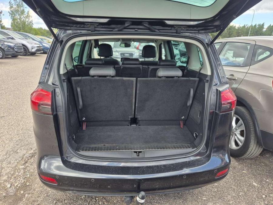 Черный Опель Zafira Tourer 2012 в Утена, объемом двигателя 1.96 л и пробегом 282 тыс. км за 3900 €, фото 7 на AUTOMOTO.COM.LV