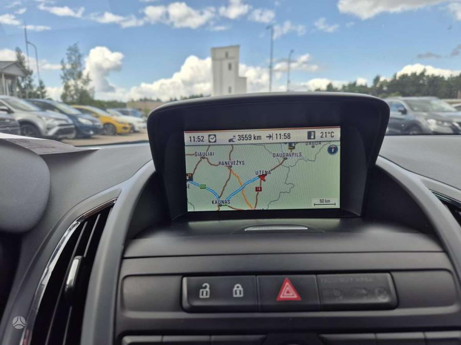 Черный Опель Zafira Tourer 2012 в Утена, объемом двигателя 1.96 л и пробегом 282 тыс. км за 3900 €, фото 15 на AUTOMOTO.COM.LV