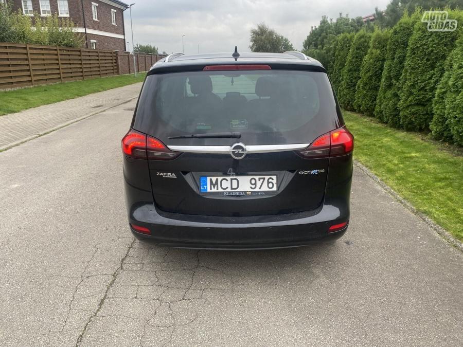 Melns Opel Zafira Tourer 2012 Klaipėda, ar dzinēja tilpumu 1.60 L un nobraukumu 264 tūkst. km par 3250 €, foto 6 vietnē AUTOMOTO.COM.LV